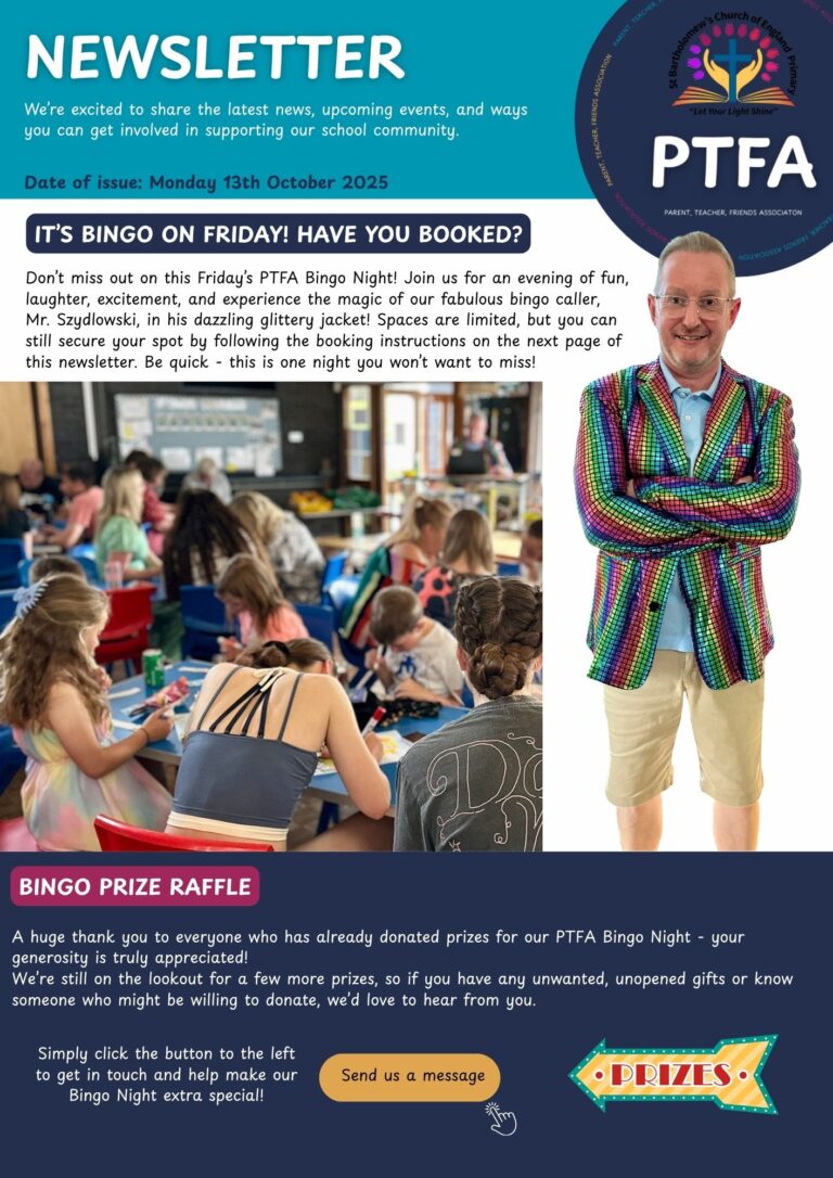 PTFA - St Bartholomew's